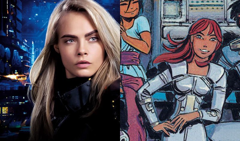 เมื่อการ์ตูนถูกสร้างเป็นหนัง Valerian เวอร์ชั่นภาพยนตร์กับคอมมิก จะ ...