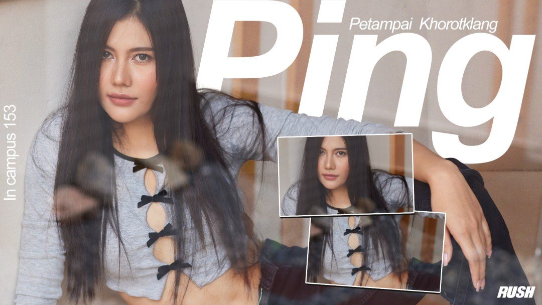 ดูรายการวาไรตี้ RUSH Fashion Vol.153 Ping ปิ๊ง เพชรอำไพ ขอรสกลาง