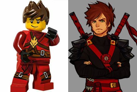 เมื่อ 6 นินจาลับแห่ง Ninjago กลายเป็นคน