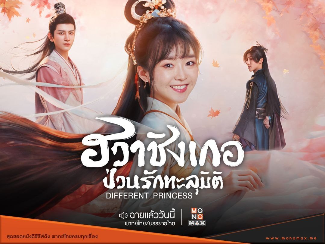 แนะนำตัวละครซีรีส์จีนย้อนยุค แนวโรแมนติก-แฟนตาซี "ฮวาชิงเกอ ป่วนรักทะลุมิติ Different Princess"
